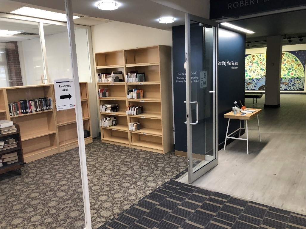 Description of 2rd Floor (entrance level), Waterloo Campus Library | Laurier Library